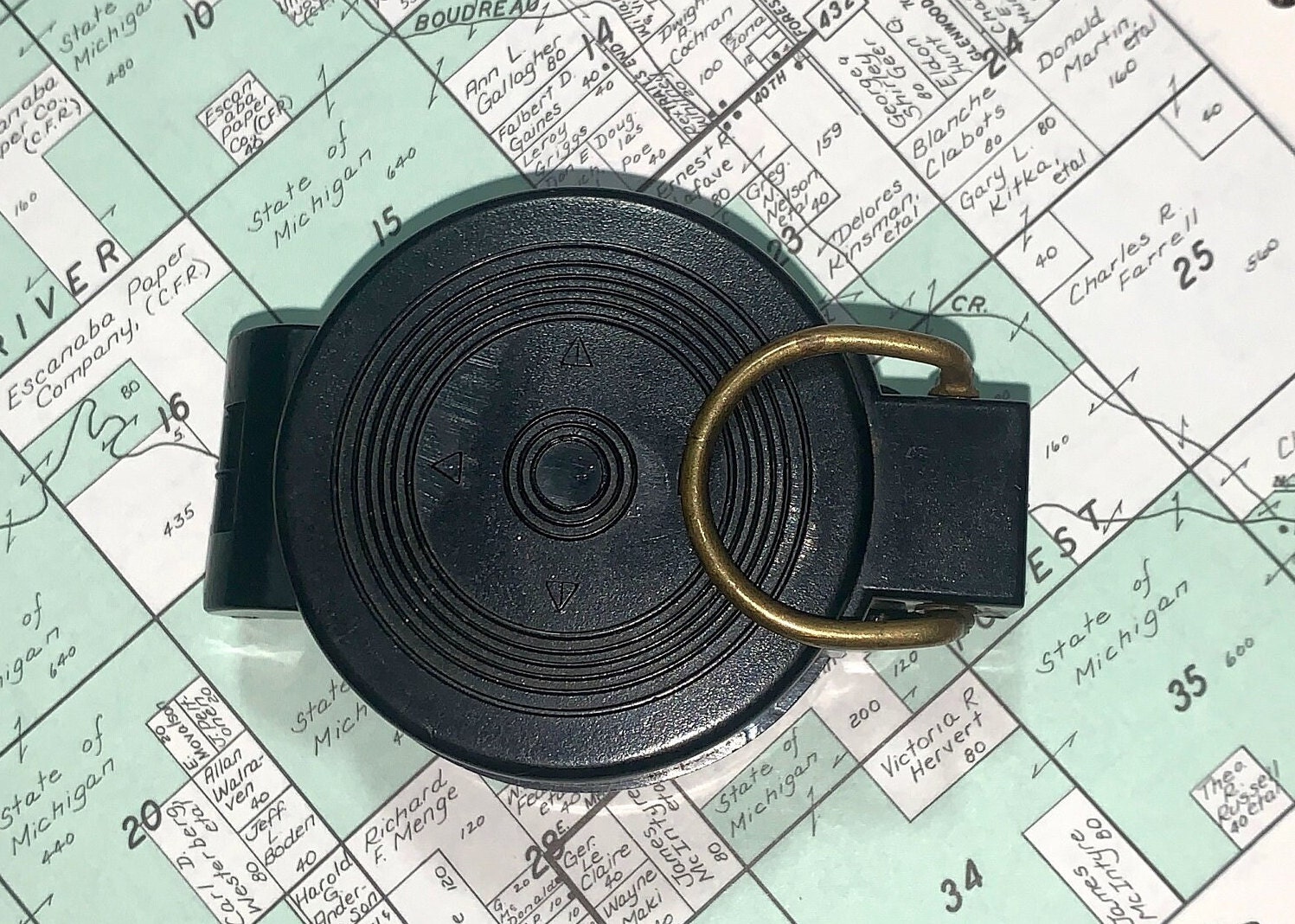 Vintage ENGINEER Lensatic Compass, Taiwan - Etsy