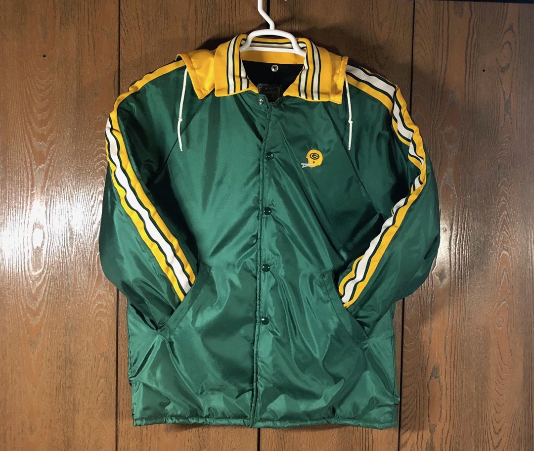 Vintage 1980s Green Bay Packers Nylon Jacket (men's Medium) - Etsy