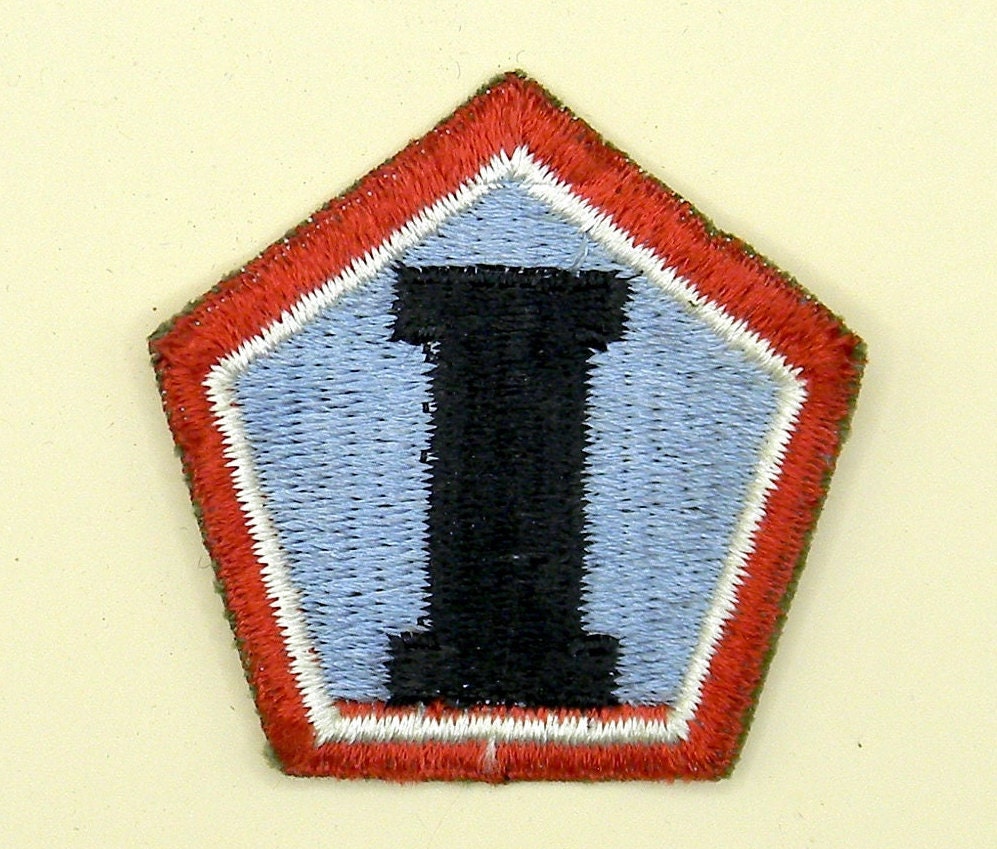 Vintage WWII Era, First U.S. Army Group FUSAG Insignia Patch, Ghost ...