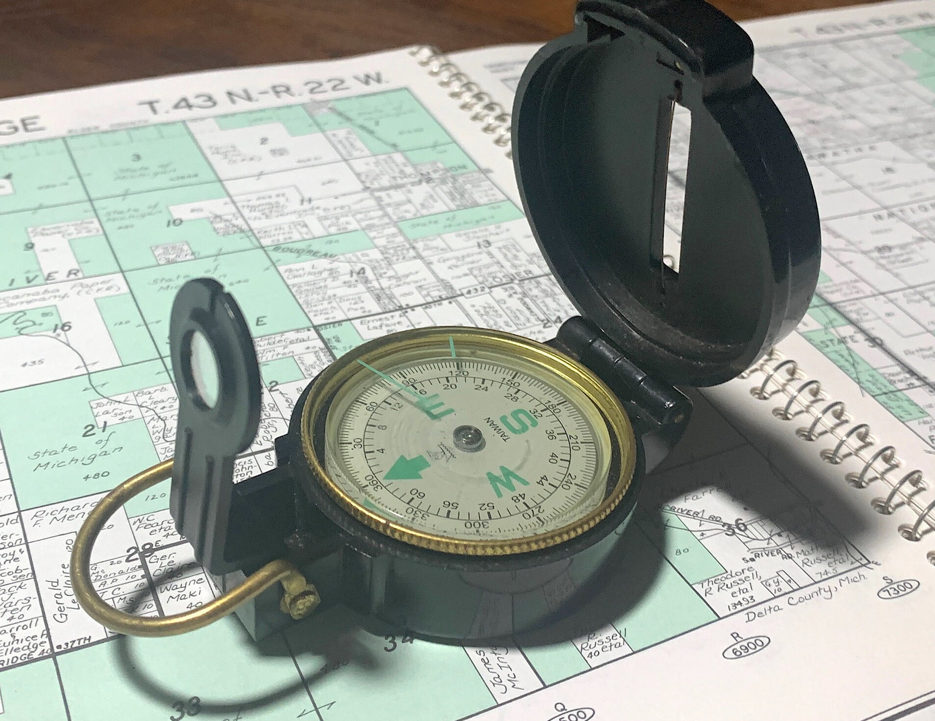 Vintage ENGINEER Lensatic Compass, Taiwan - Etsy