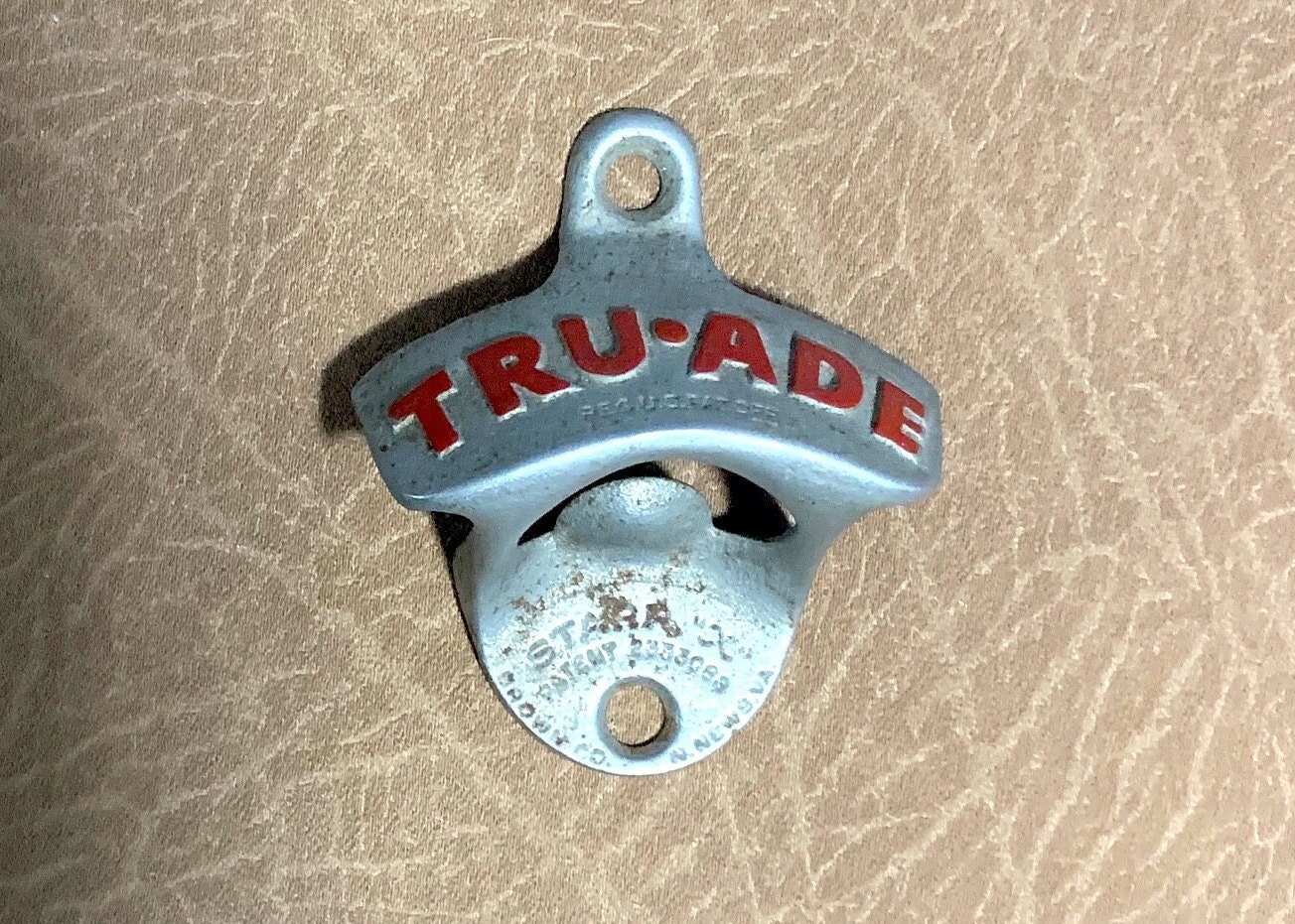 Vtg. 1960's TRU-ADE Wall Mount Bottle Opener by STARR x - Etsy