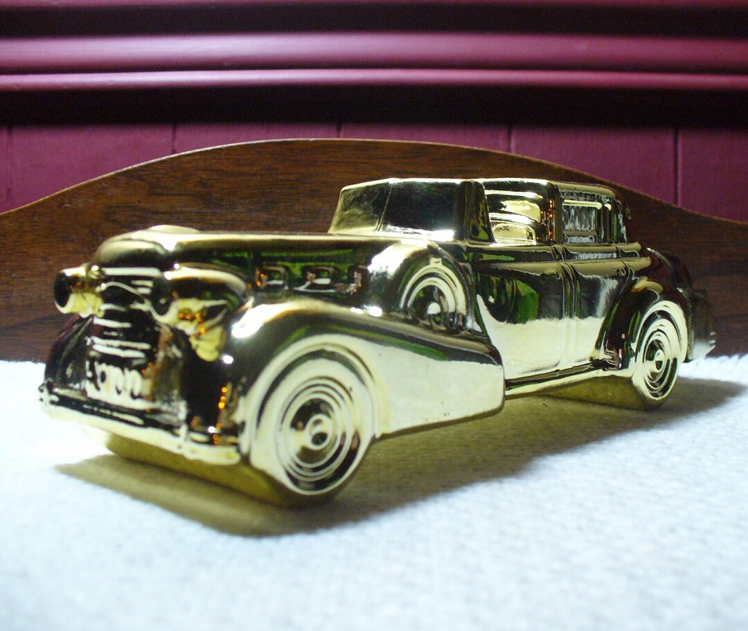 Vintage 1970's AVON Solid Gold CADILLAC After Shave - Etsy