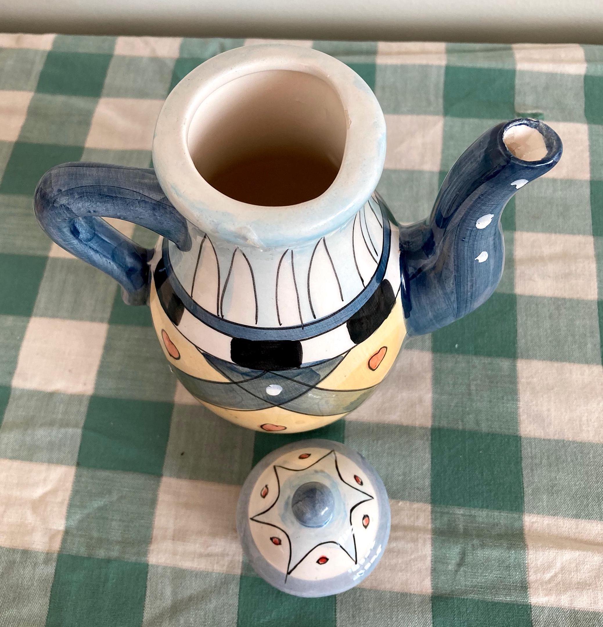Vtg. Art Deco Teapot, Hermitage Pottery Dolomite - Etsy