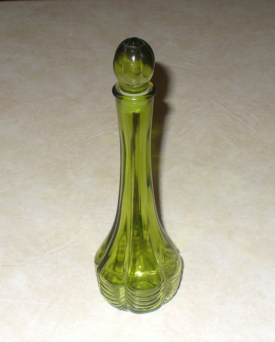 Vintage Avon Collectable Green Glass bird of - Etsy