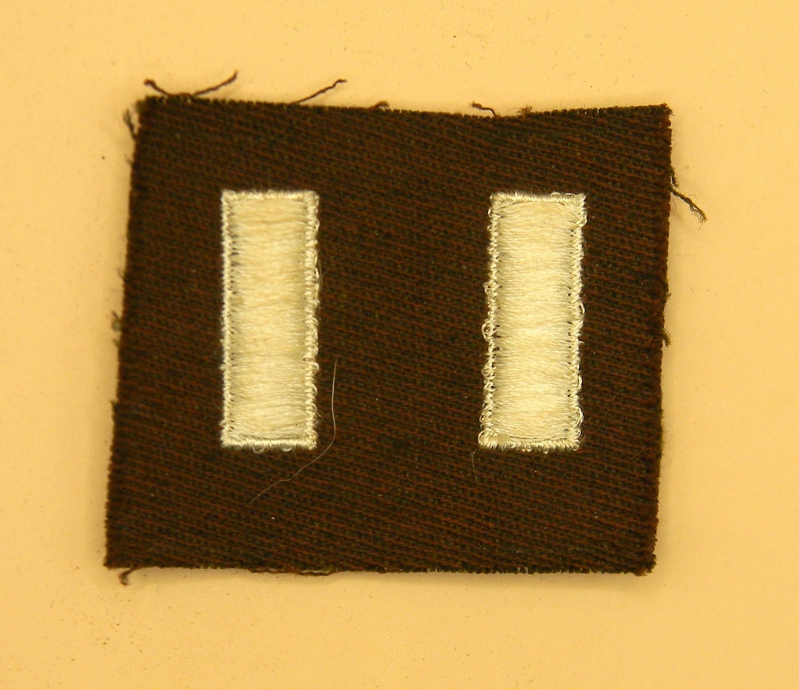 Vintage WW2 Era, Captain Rank Insignia Patch - Etsy