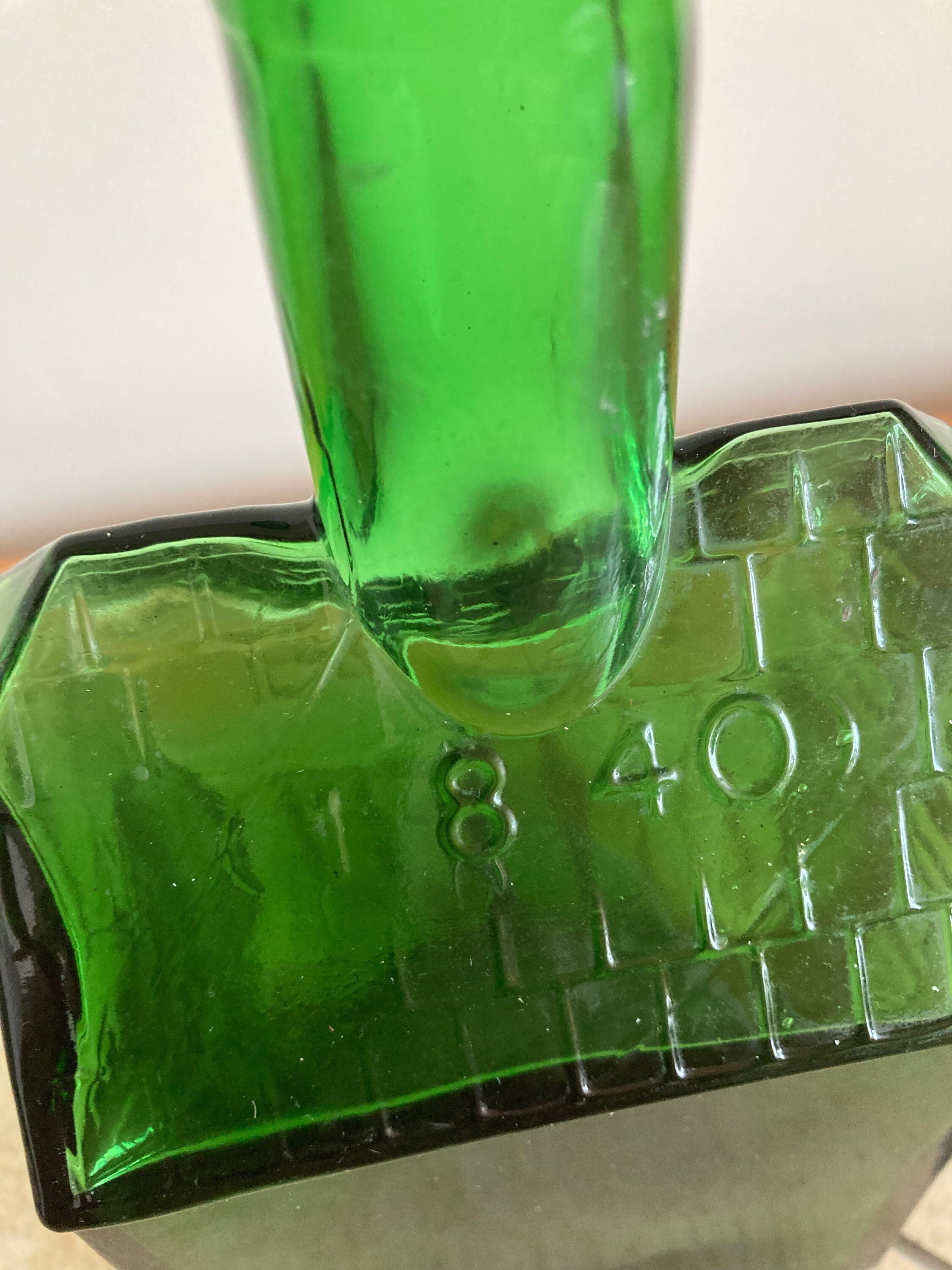 Vintage Booz's Old Cabin Whiskey Bottle - Etsy