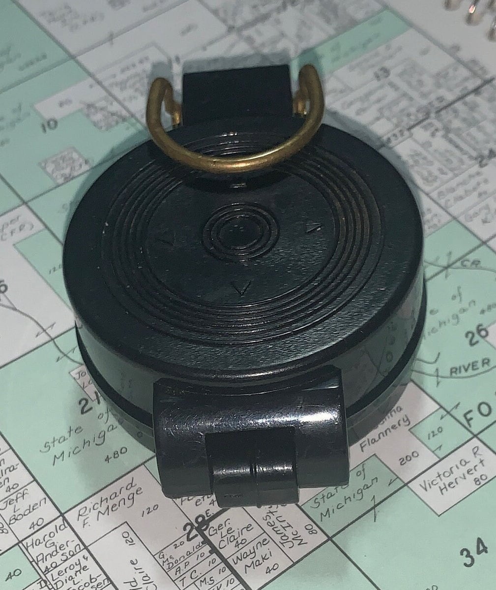 Vintage ENGINEER Lensatic Compass, Taiwan - Etsy