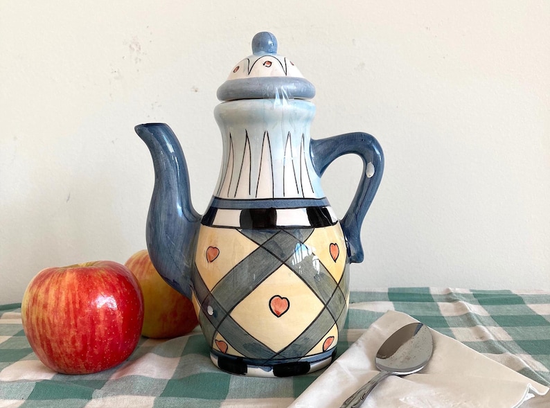 Vtg. Art Deco Teapot, Hermitage Pottery Dolomite - Etsy