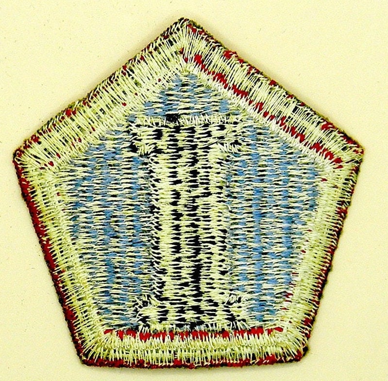 Vintage WWII Era, First U.S. Army Group FUSAG Insignia Patch, Ghost ...