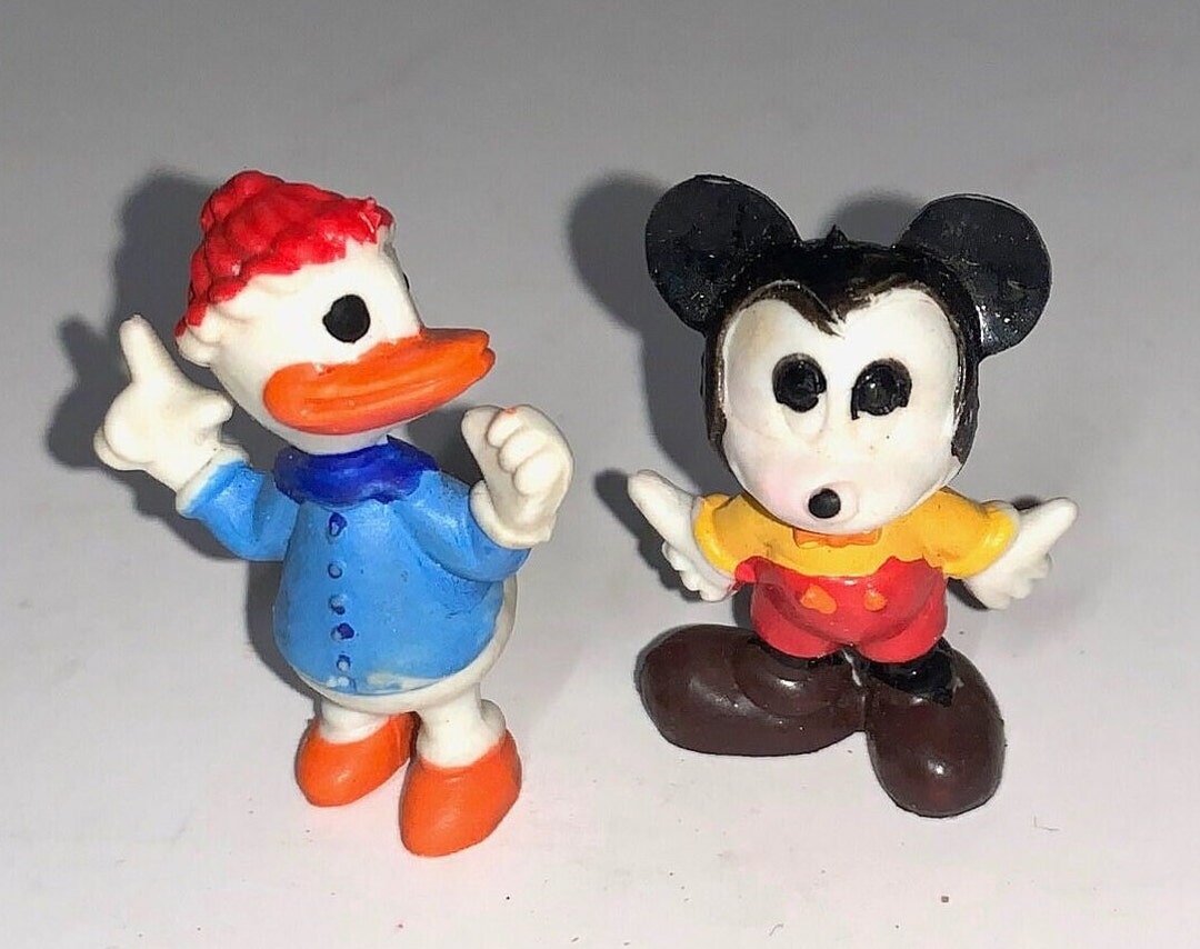 Vintage 1966 Walt Disney Productions Mickey Mouse & Donald Duck Mini ...