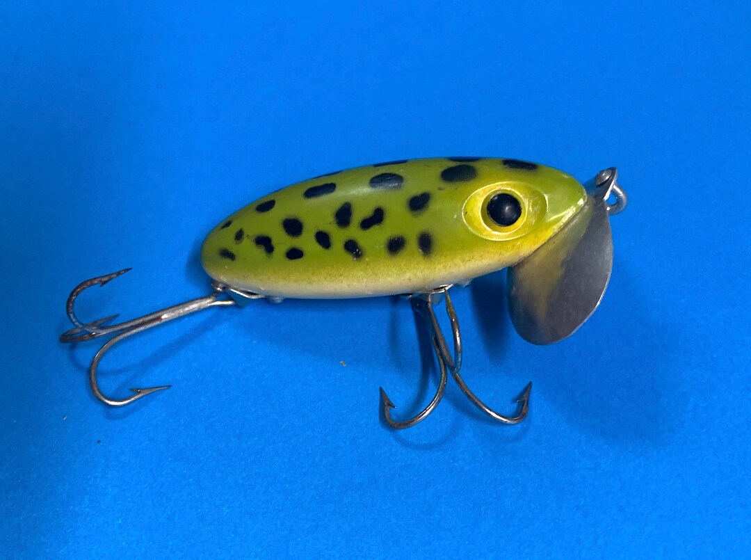 Vtg. JITTERBUG by Fred Arbogast Fishing Lure - Etsy