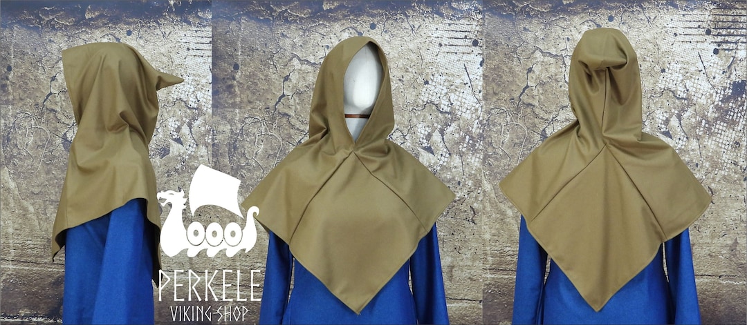 Viking Woolen Hood Are Based on the Norwegian Skjoldehamn Hood - Etsy