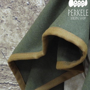 Viking Woolen Coat Early Medieval Historical Reconstruction - Etsy