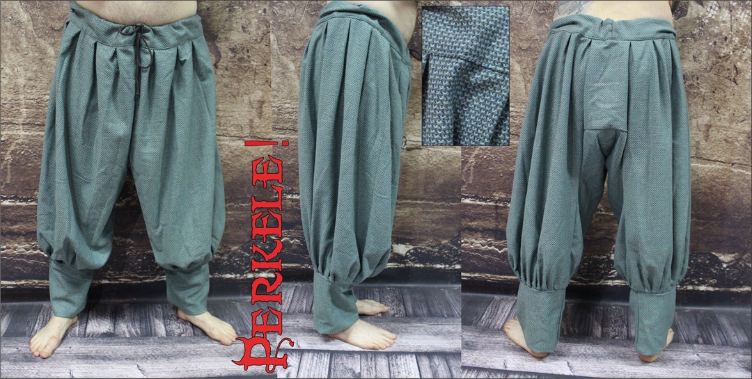 Woolen Viking Trousers, Pants, Viking Clothes, Hedeby, Baggy Pants ...