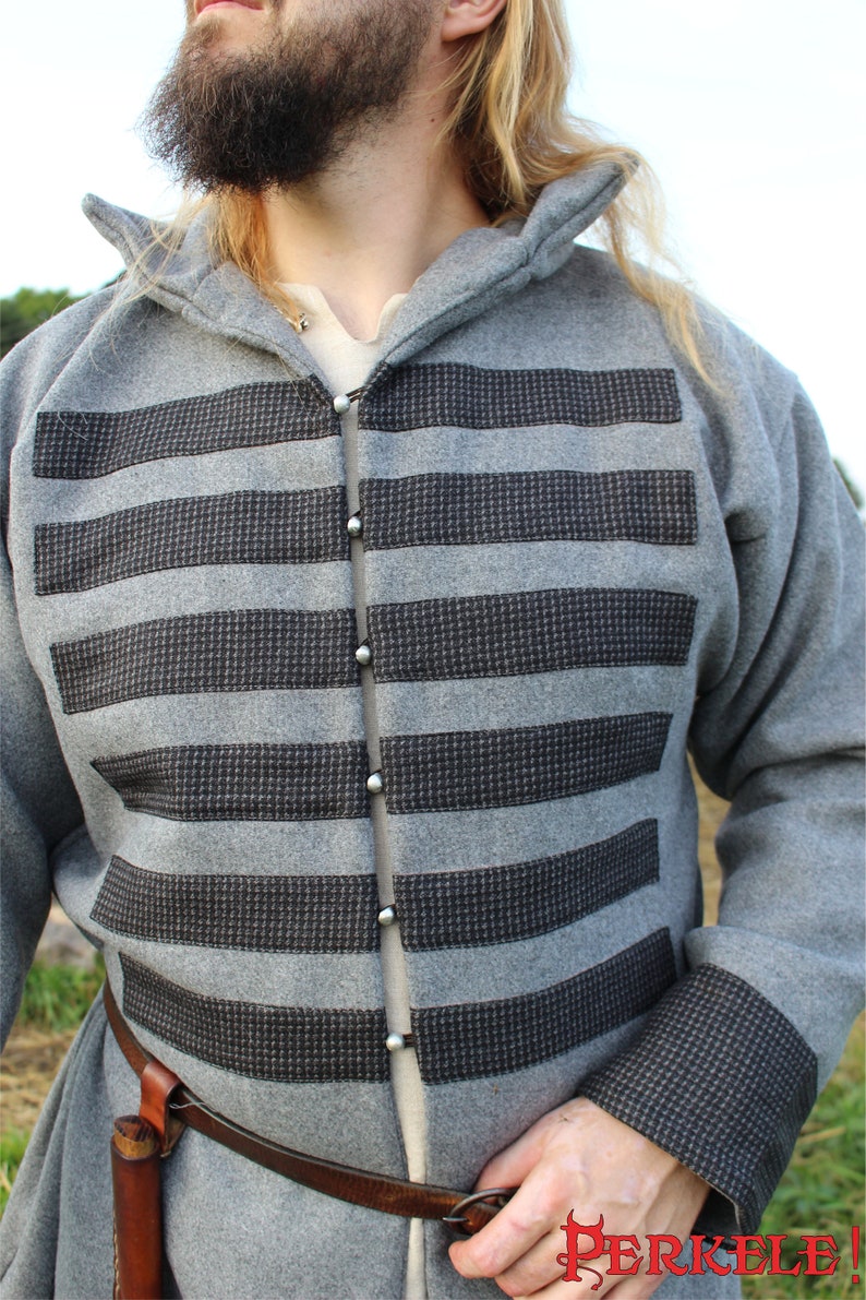 Viking kaftan coat Early medieval Historical reconstruction | Etsy