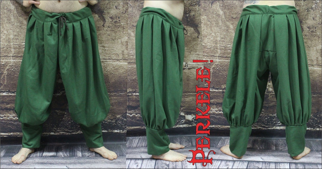 Woolen Viking Trousers, Pants, Viking Clothes, Hedeby - Etsy