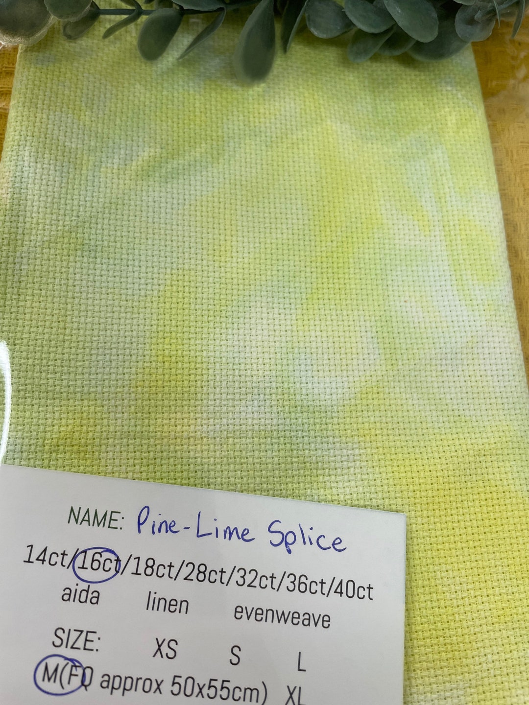 Pine Lime Splice Hand-dyed Fabric - Etsy Australia