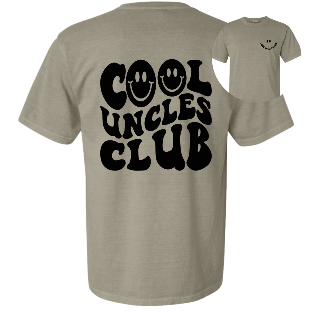 Cool Uncles Club Shirt for Men, Pregnancy Announcement Tshirt for Uncle ...