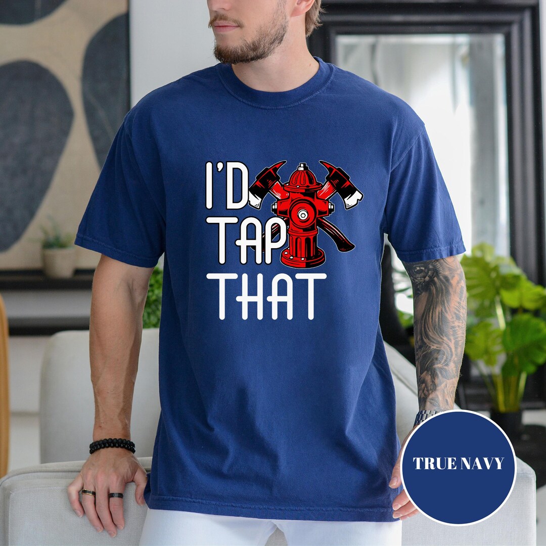 Firefighter T Shirt, Fireman Tee, Fire Department Shirt, Gift for ...