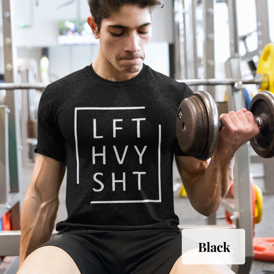 LFT HVY SHT Shirt Lifting Workout Shirt Gym Workout - Etsy