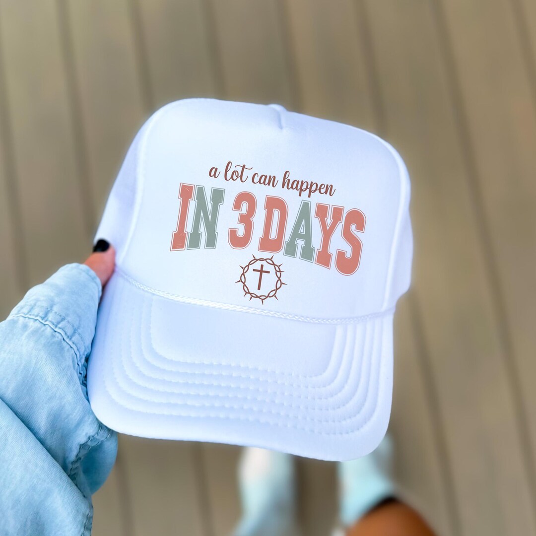 Jesus Trucker Hat, Happy Easter Hats, Easter Trucker Hat, Easter Hats ...