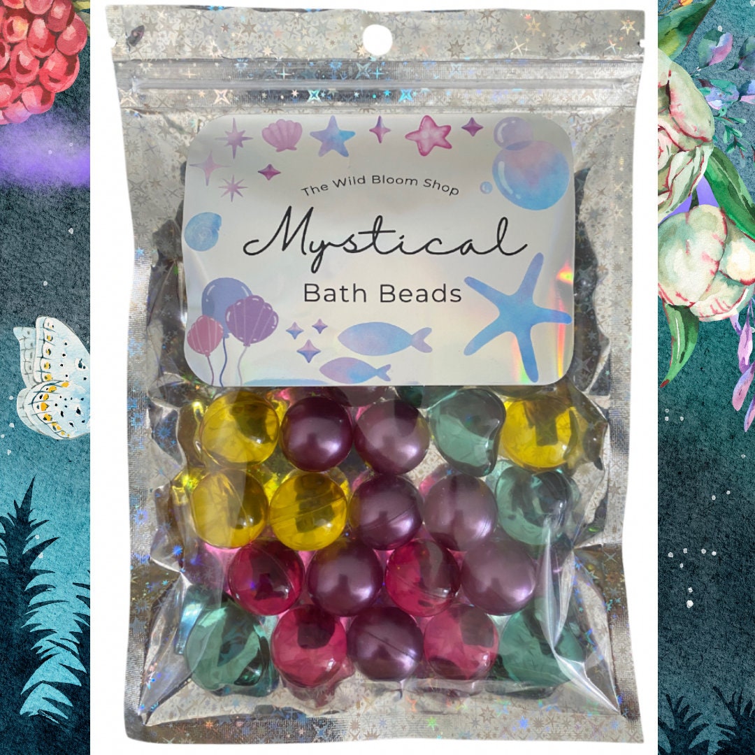 Fairy Mix 30 Pieces Mystical Bath Oil Beads Pearls Gift for Mom Sister ...