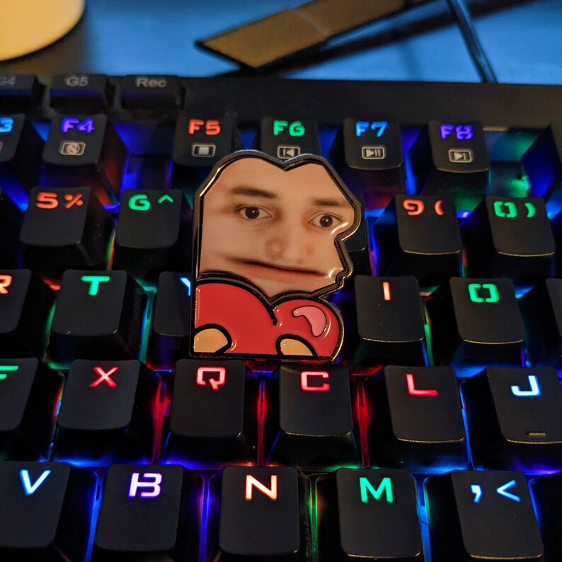 Xqcl Twitch Emote Enamel Pin - Etsy UK
