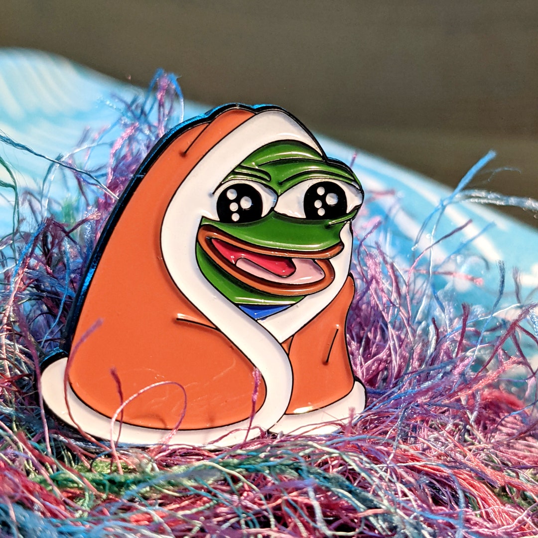 Peepoblanket Peepocozy Twitch Emote Enamel Pin - Etsy Canada