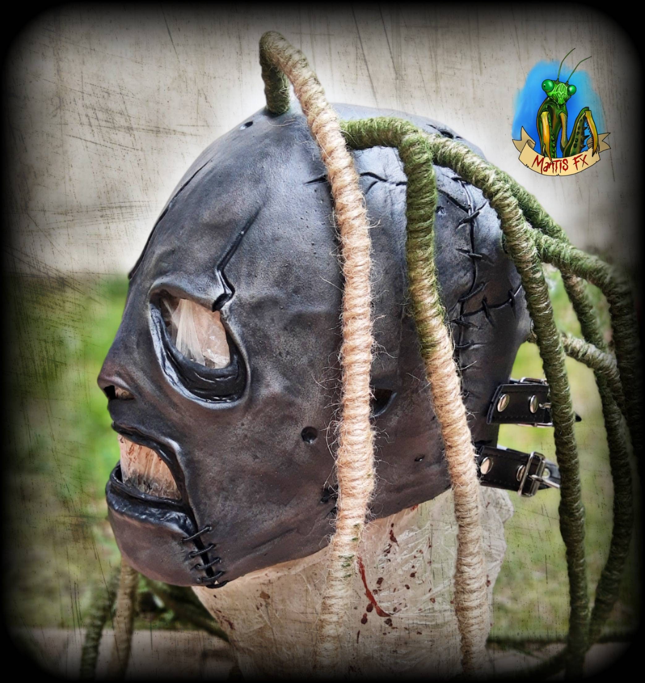 Corey Taylor Iowa Dreads Latex Mask, Adult Size 58/59cm Circumference ...