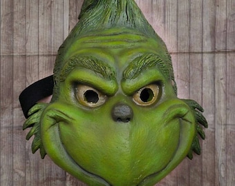 Grinch Mask Svg - Etsy