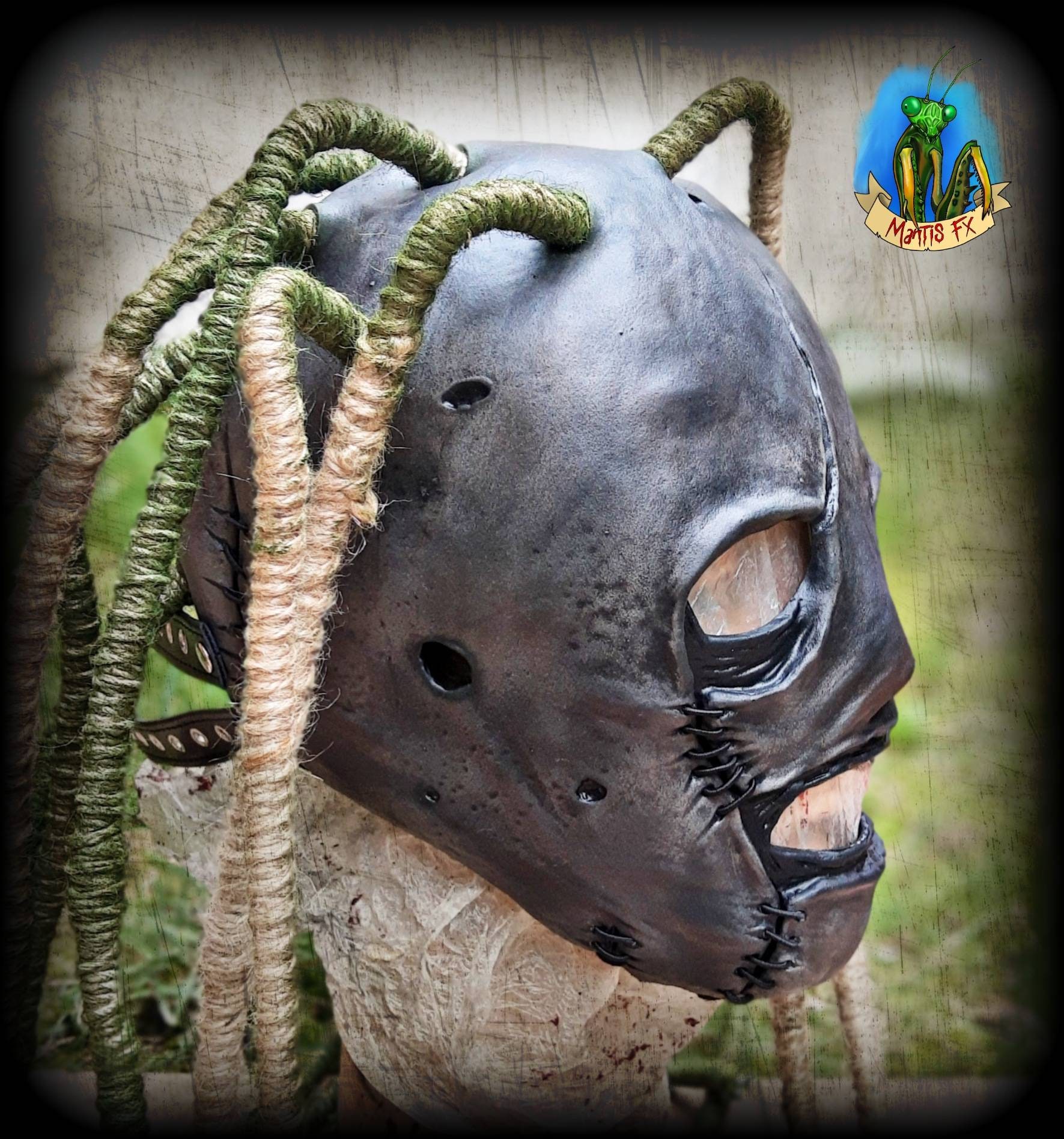 Corey Taylor Iowa Dreads Latex Mask, Adult Size 58/59cm Circumference ...