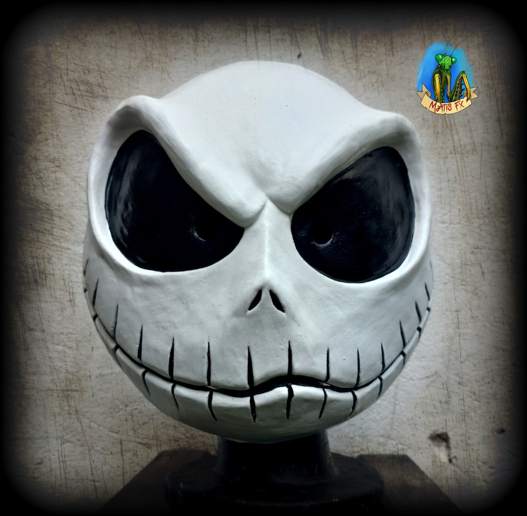 Jack Skellington Latex Mask, the Nightmare Before Christmas - Etsy