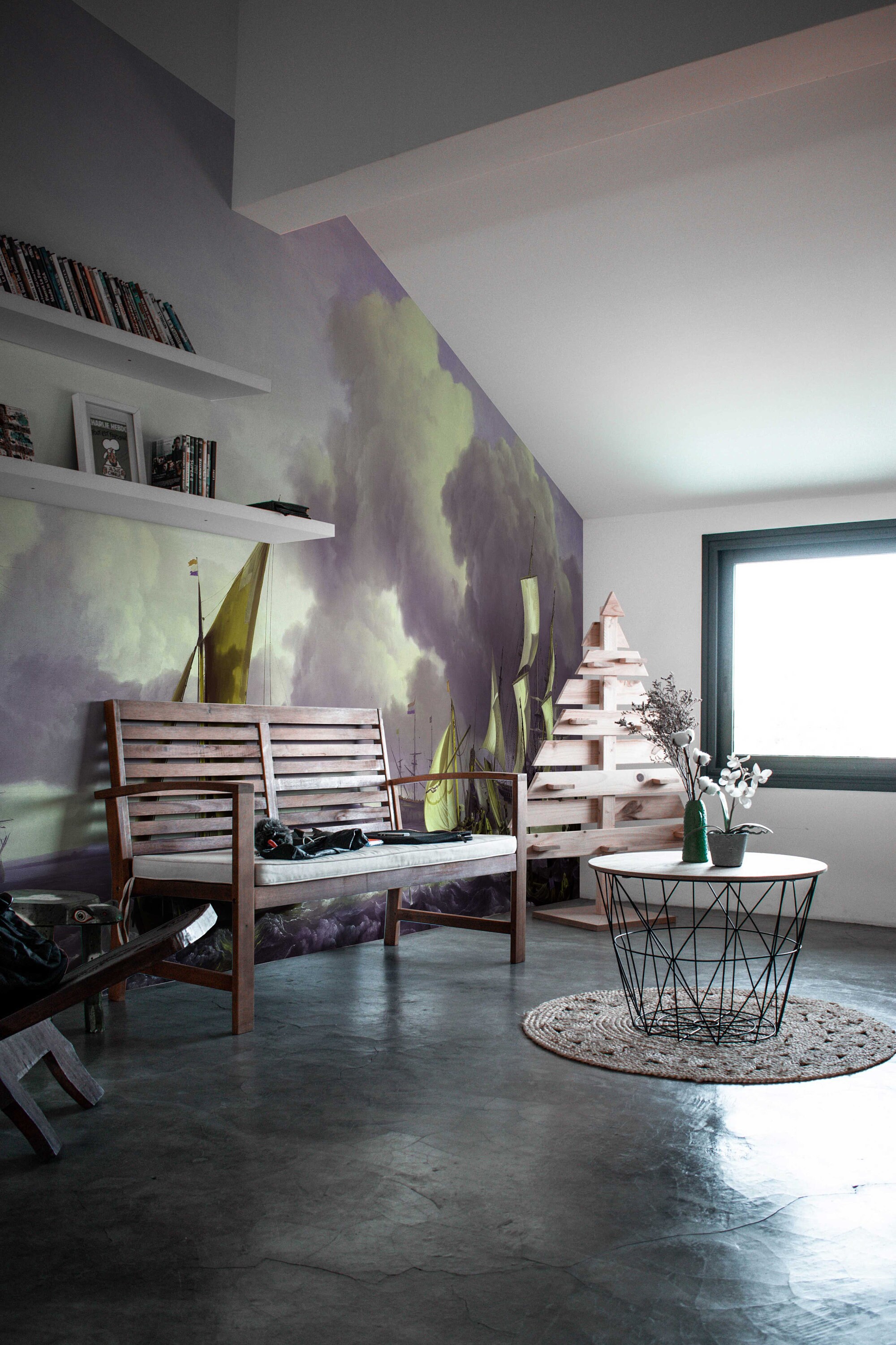 The Merchant Shipping Anchorage Wall Mural Self-adhesive - Etsy