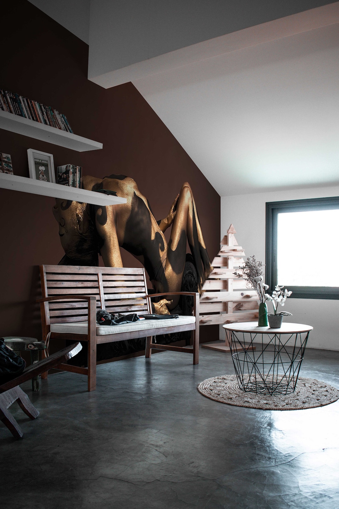 Body Painting Wall Mural Self-adhesive Wallpaper Modern - Etsy