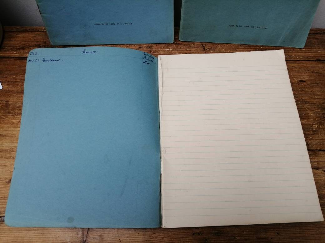 Three Genuine RAF 1945 Blank Notebooks Great Prop Royal Air - Etsy UK