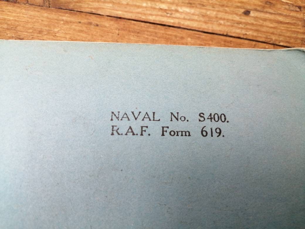 Three Genuine RAF 1945 Blank Notebooks Great Prop Royal Air - Etsy UK