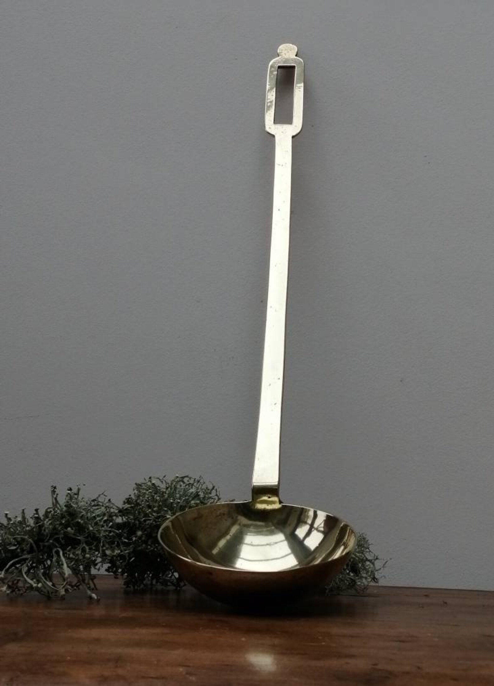 Genuine Antique 18th Century Brass Ladle - Etsy UK