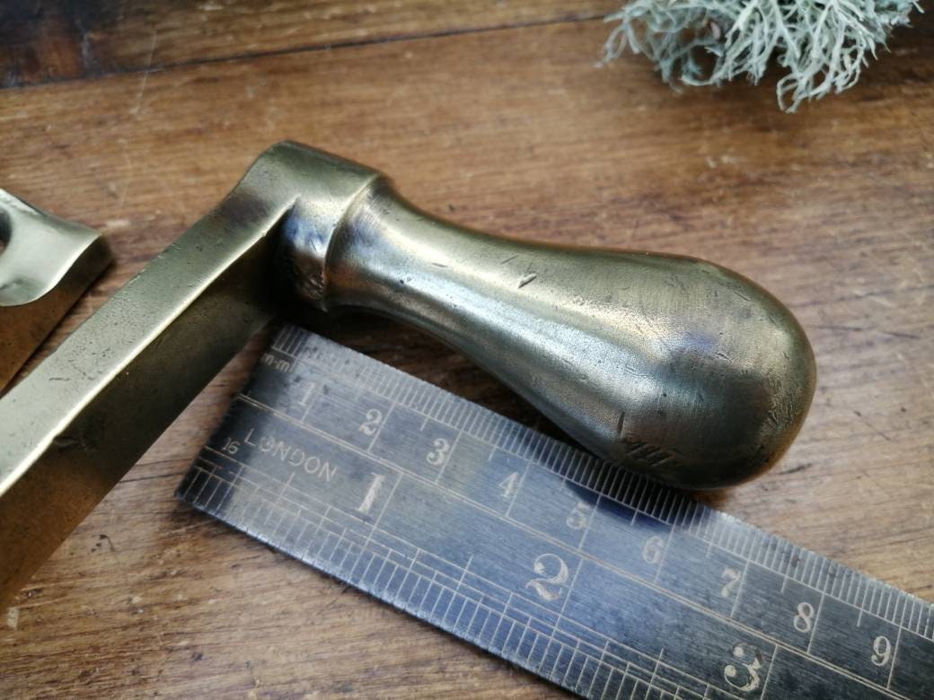 Rare Antique Brass Hand Crank / Winch Boat Maritime Rope | Etsy