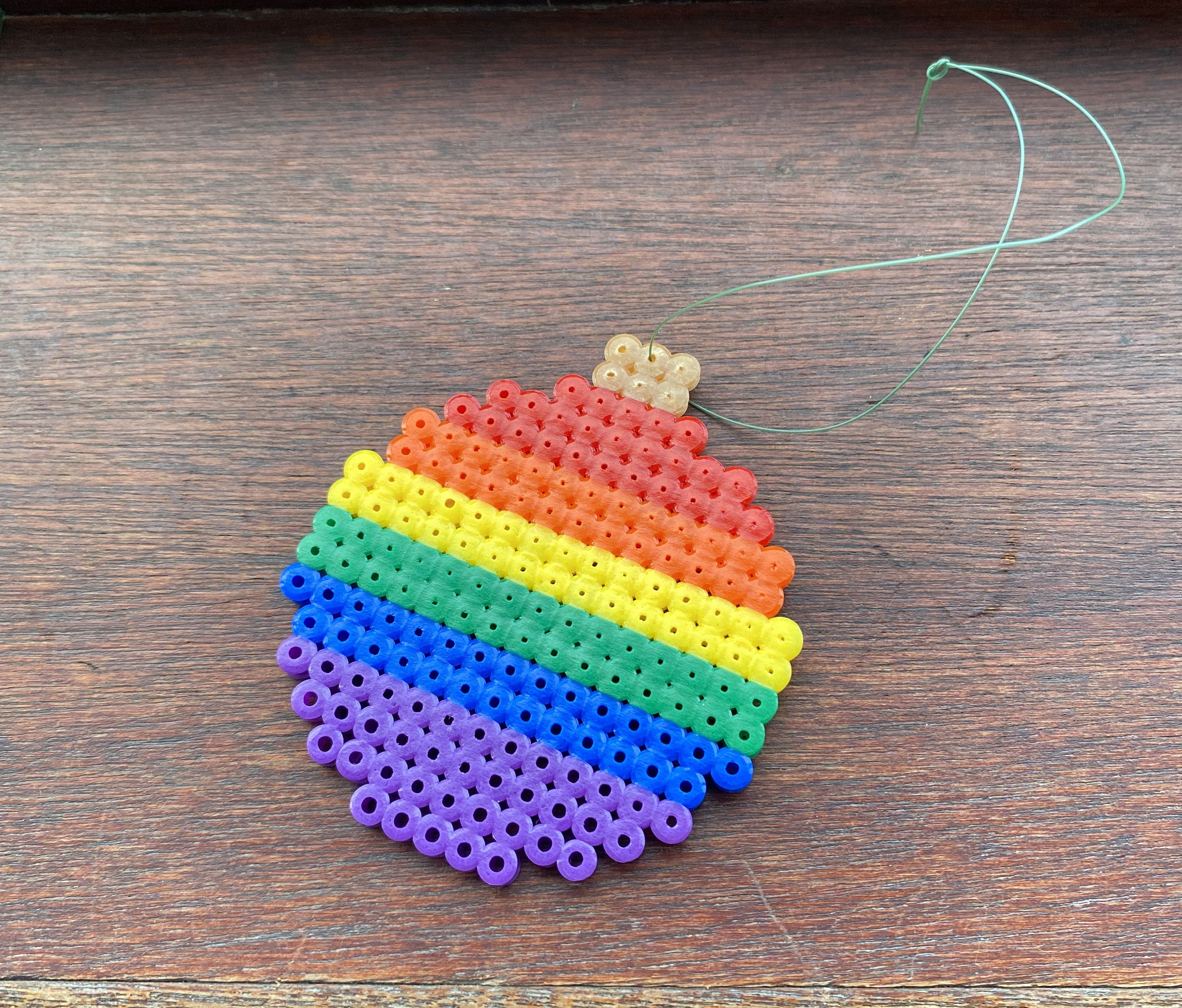 Pride Flag Baubles Hama Beads - Etsy