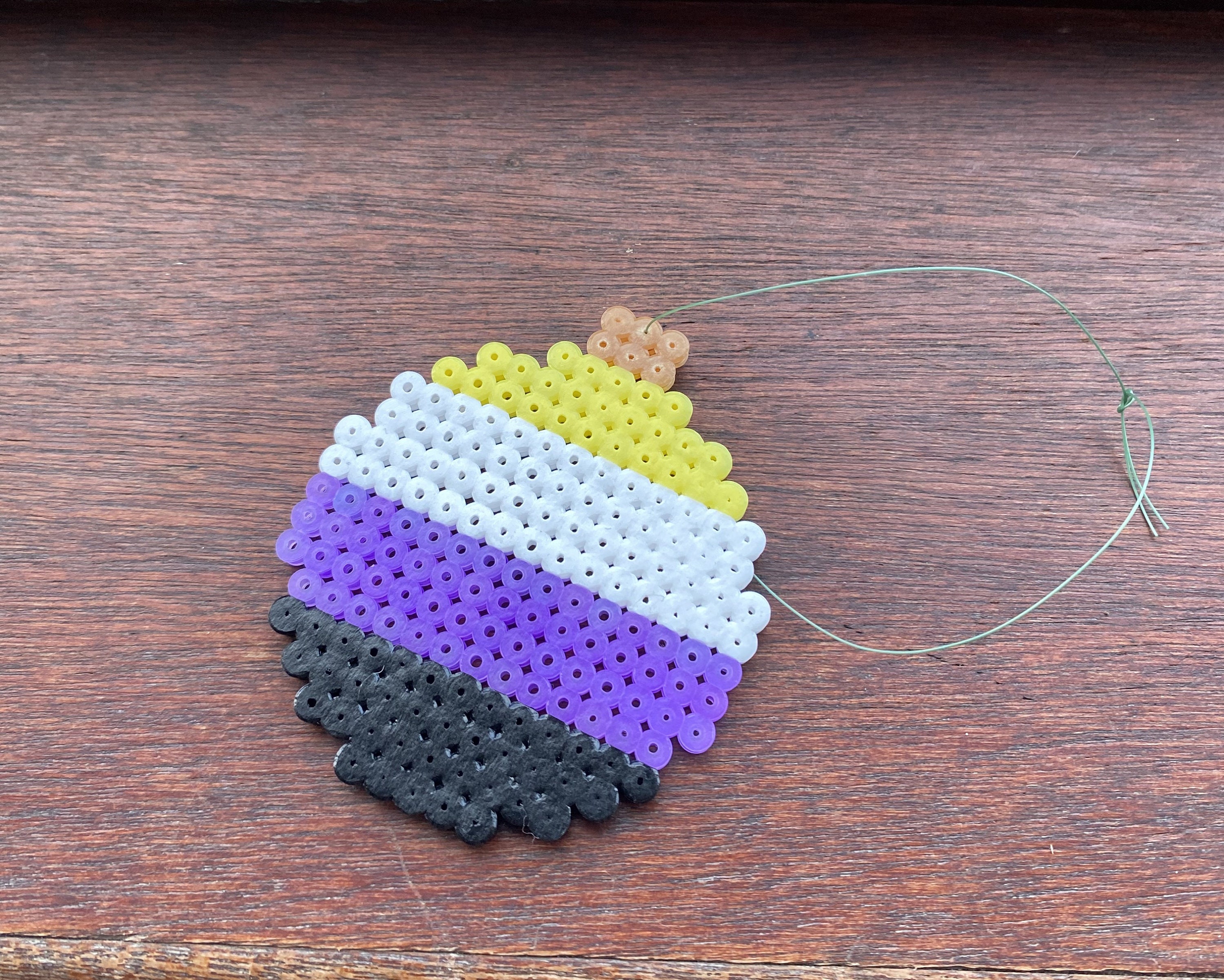 Pride Flag Baubles Hama Beads - Etsy