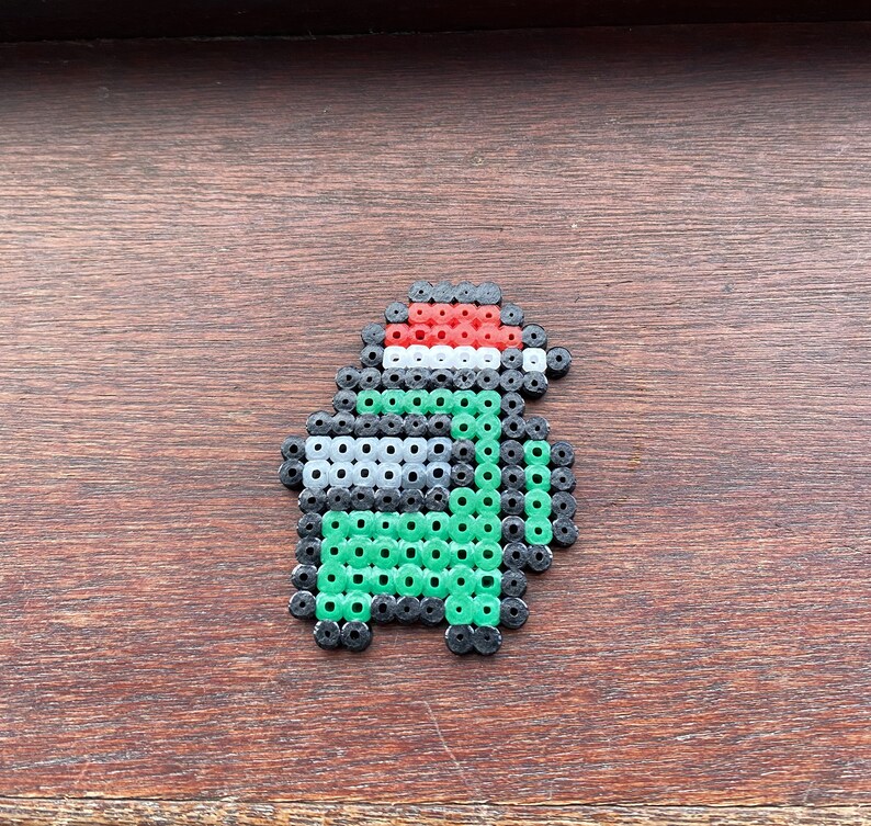 Among Us Crewmate Inspired Hama Bead Bauble - Etsy