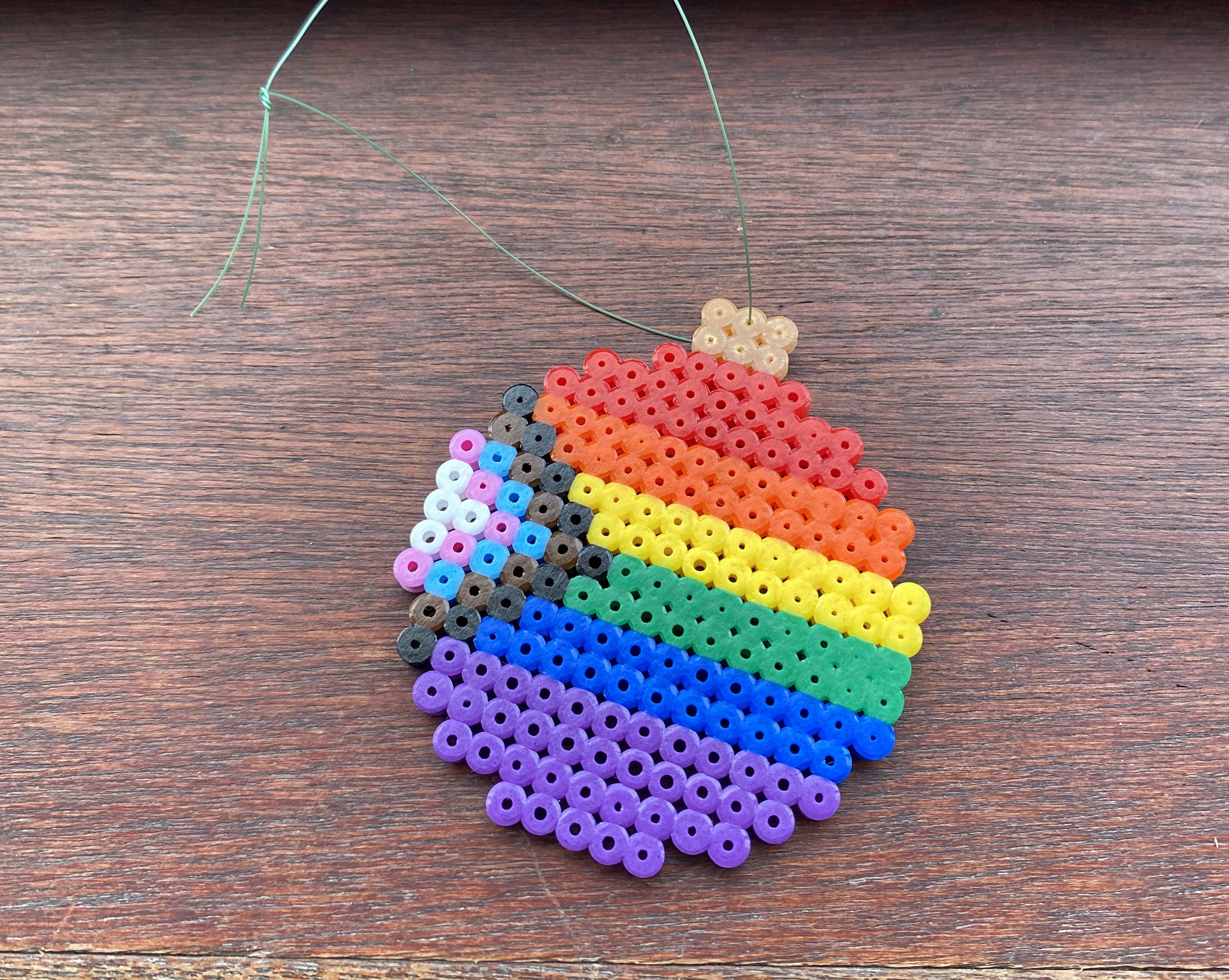 Pride Flag Baubles Hama Beads - Etsy