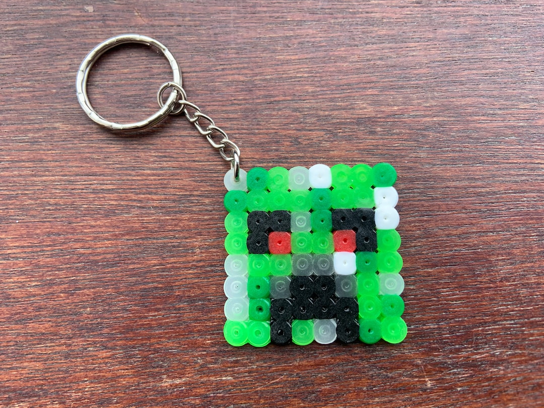 Minecraft Creeper Keyring - Etsy