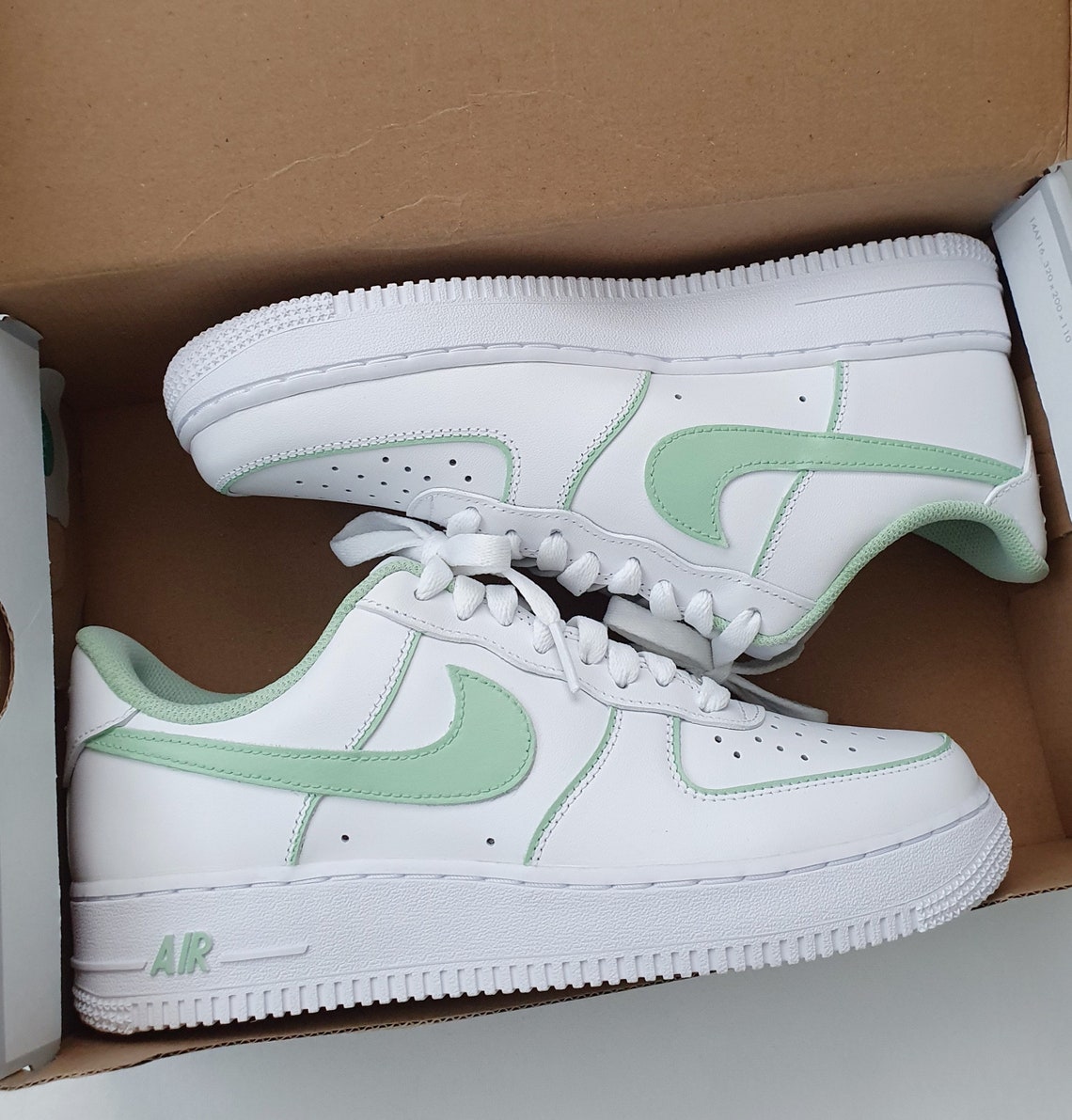 Nike Air Force 1 'sage' / Green AF1 / Sneakers for Women / Sage Green ...
