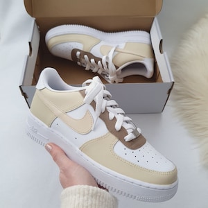 Nike Air Force 1 'crème De La Crème' - Etsy