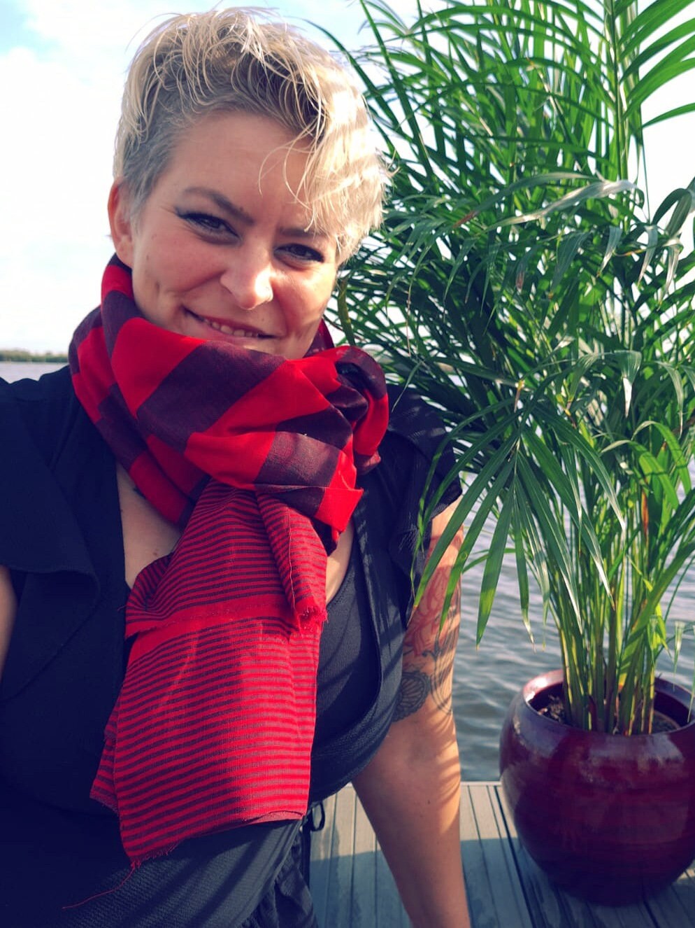 Red or Orange 100% Cotton Gamcha Scarf. Striped Shawl Head - Etsy UK