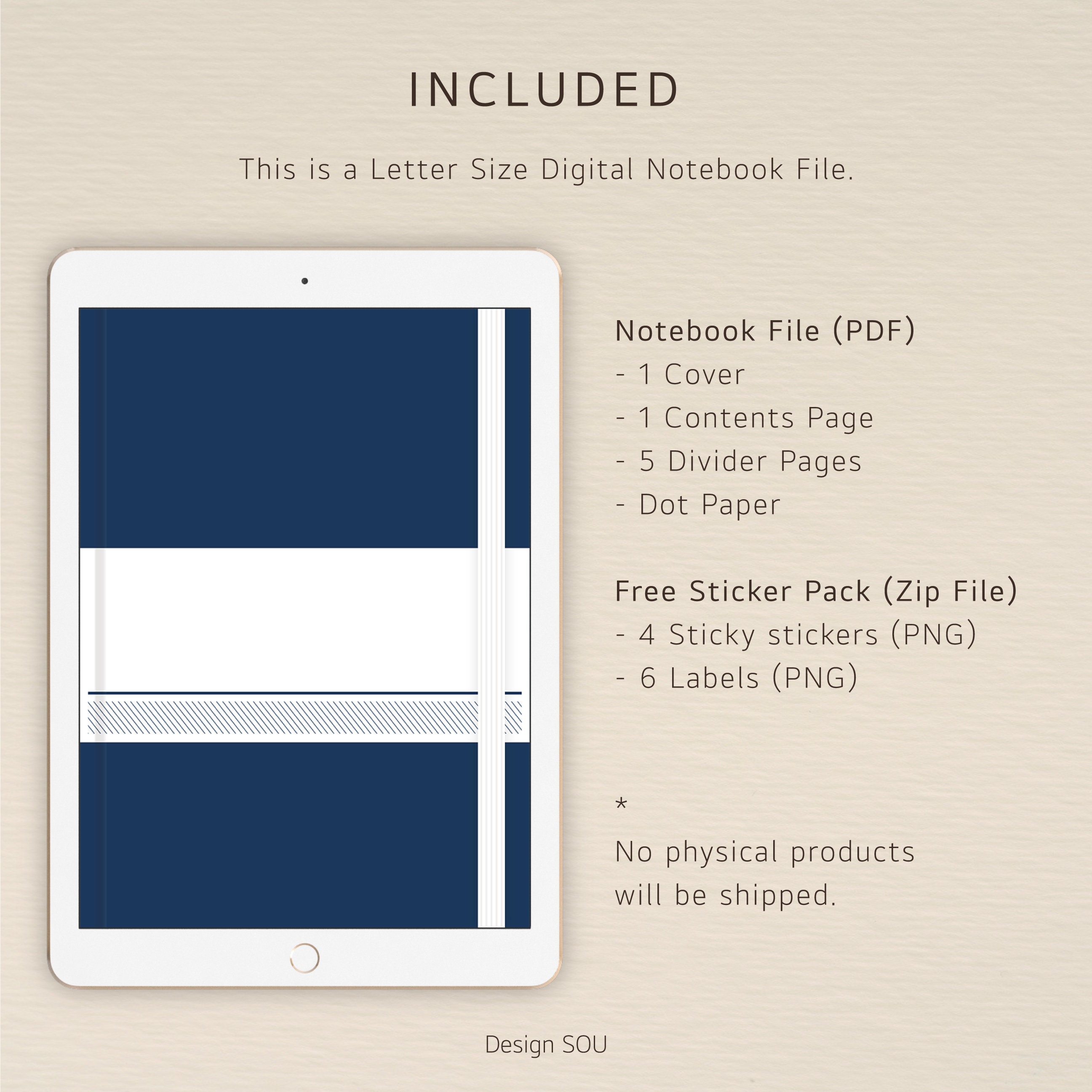 Digital Notebook Digital Journal, Notebook, Planner Goodnote Notability ...
