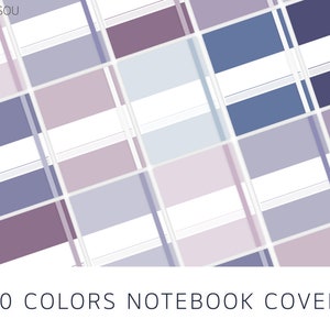 10 Digital Notebook Covers| Lavender Purple | Goodnote Notability | A4 ...
