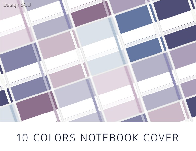 10 Digital Notebook Covers| Lavender Purple | Goodnote Notability | A4 ...