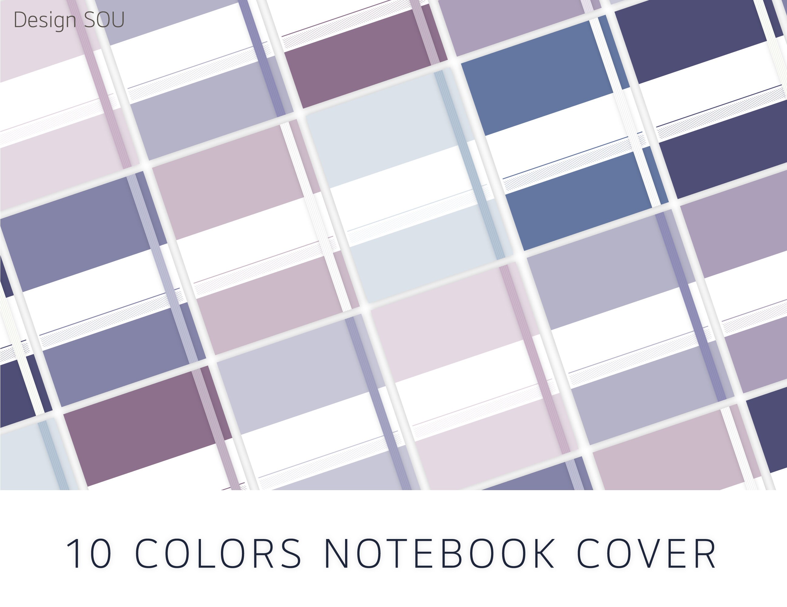 10 Digital Notebook Covers| Lavender Purple | Goodnote Notability | A4 ...